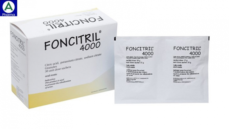 Foncitril 4000 - Thuốc điều trị sỏi thận của Việt Nam - Nhà Thuốc Apharma